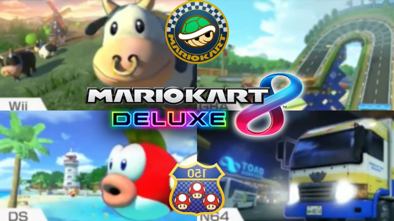 [Mario Kart 8 Deluxe] 3 Star Ranking - Shell Cup 150cc Mirror - YouTube