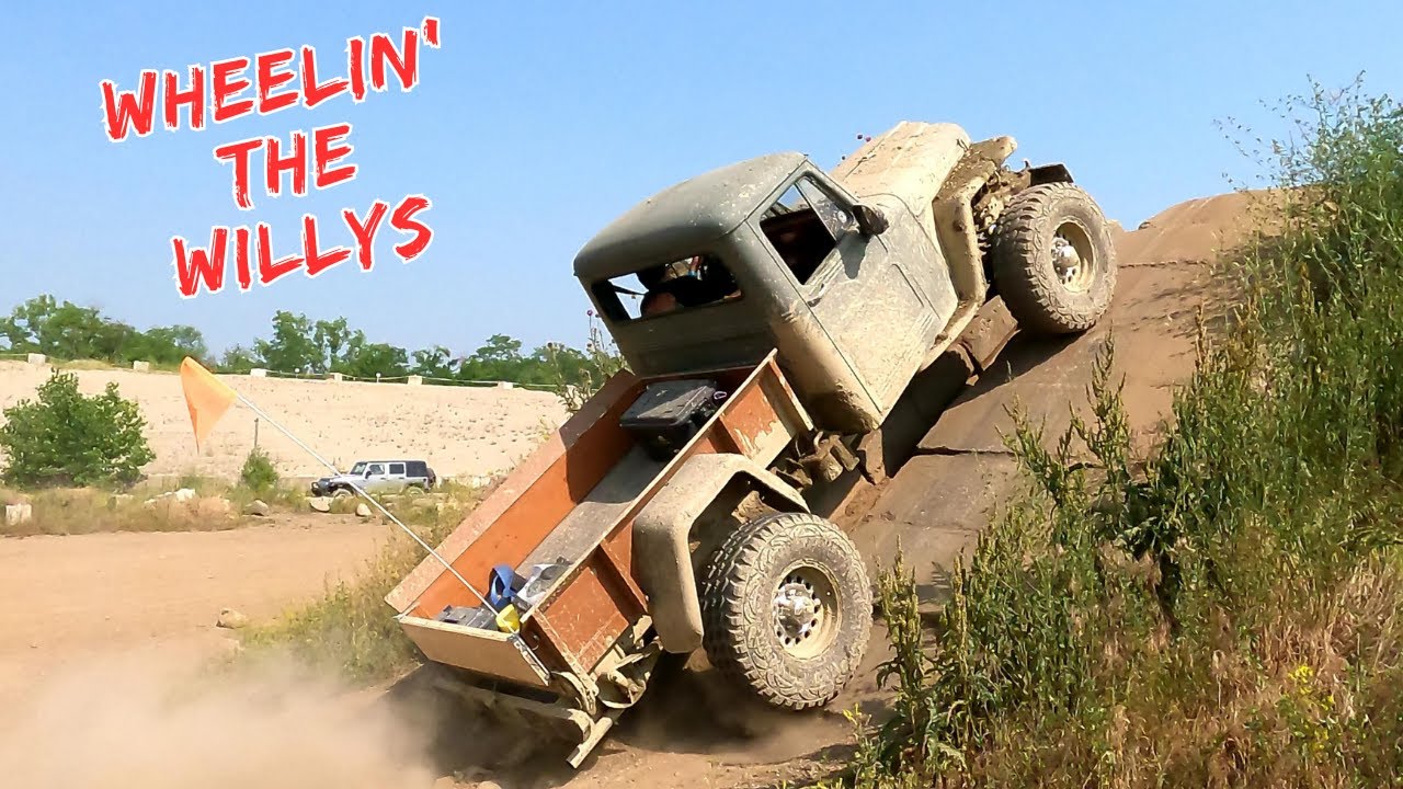 Wheelin' the Willys at the Badlands Off Road Park - YouTube