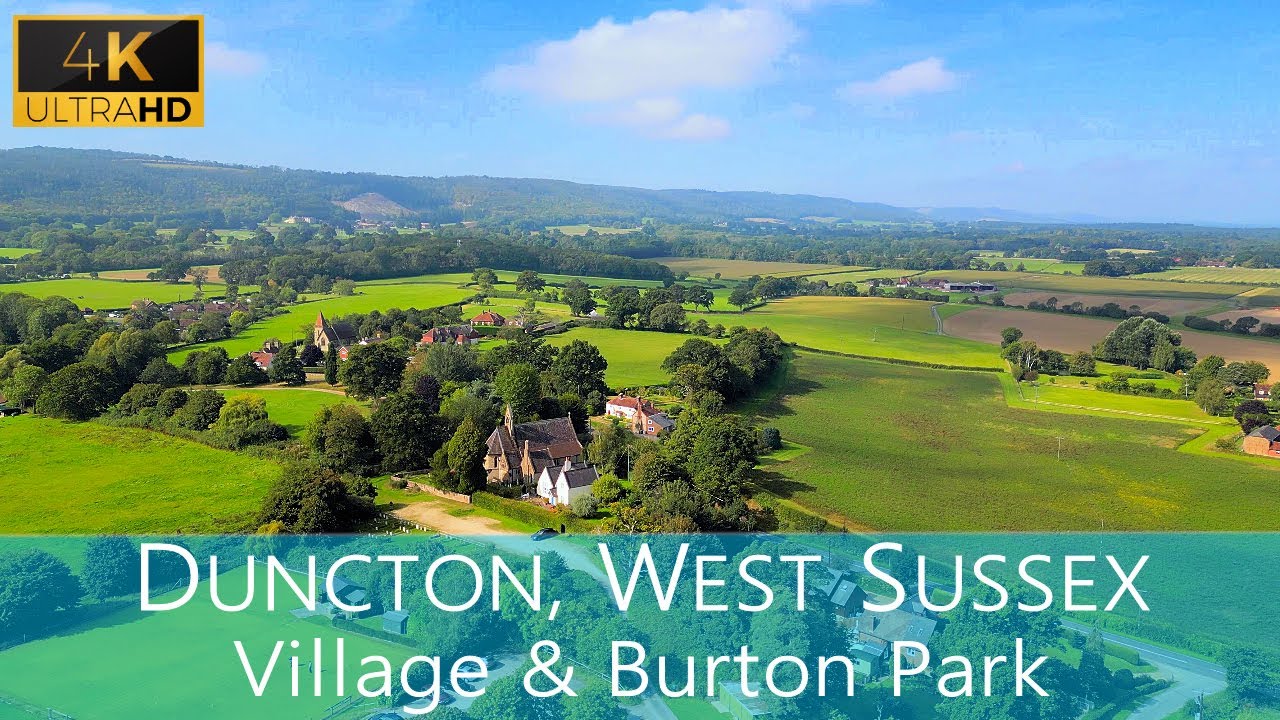 Duncton, West Sussex; early autumn walk - YouTube