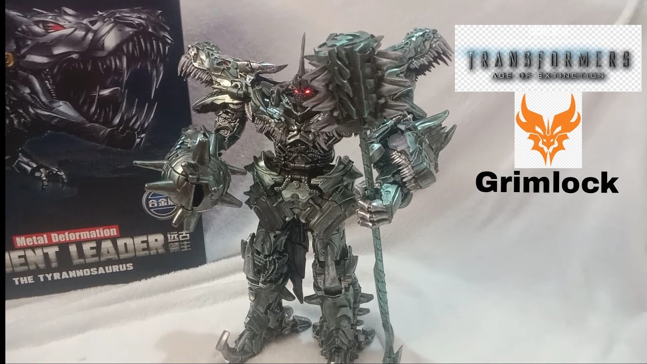 Black Mamba LS-05 ANCIENT LEADER Oversized Studio Series Grimlock - YouTube