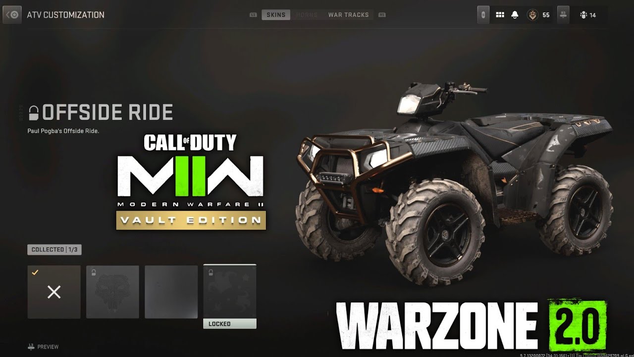 MW2 ATV Skins | All ATV Skin Modern Warfare 2 New Vehicles Skins | Warzone 2 Season 1 All ATV ...