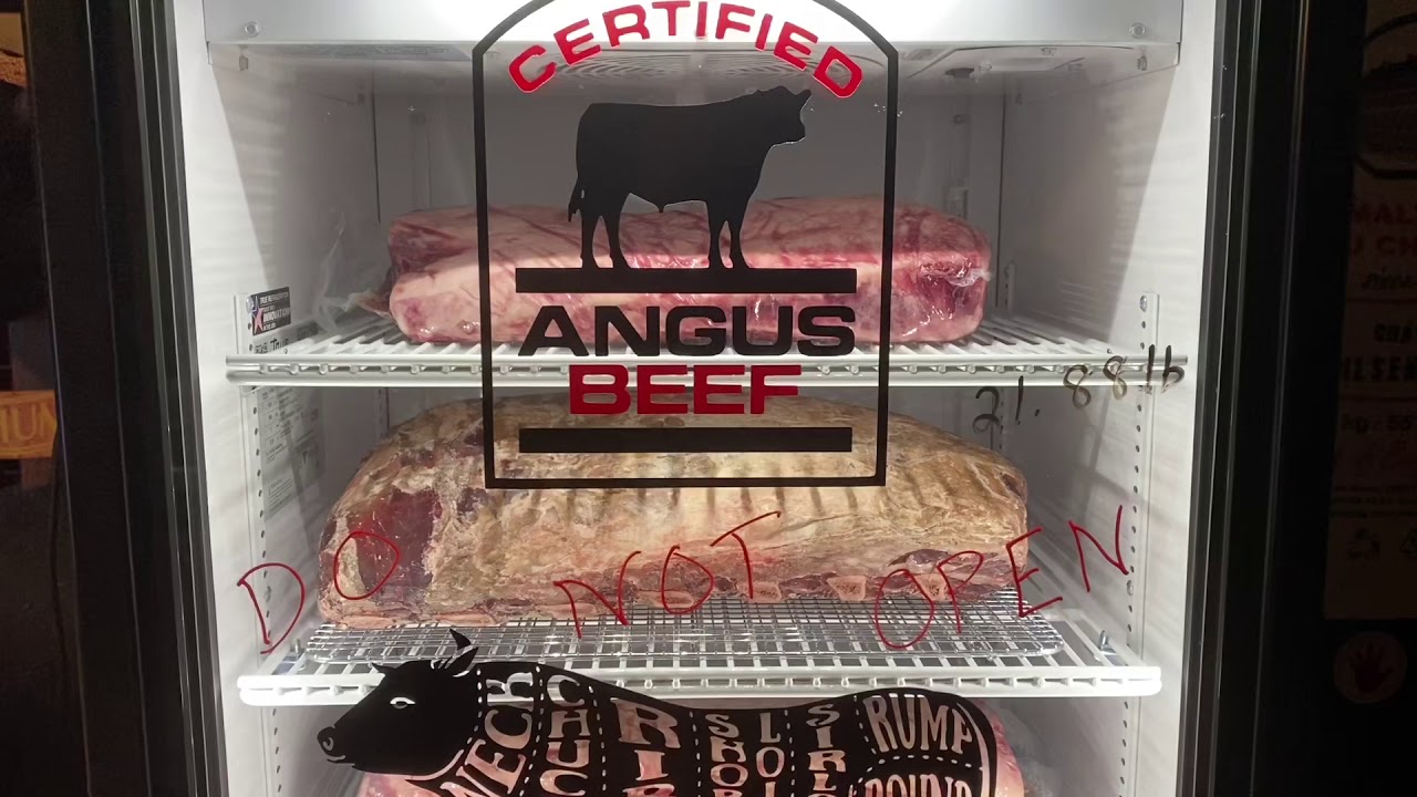 Dry Aged Beef: 1 Week in Meat Locker | La Famiglia - YouTube