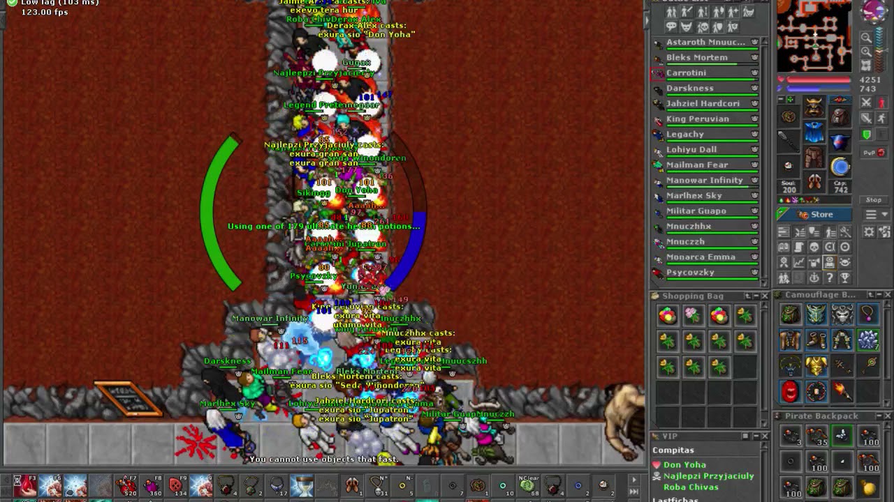 CYCLOPS FIGHT EDRON | TIBIA ARDERA | AUDIO TS ON - YouTube