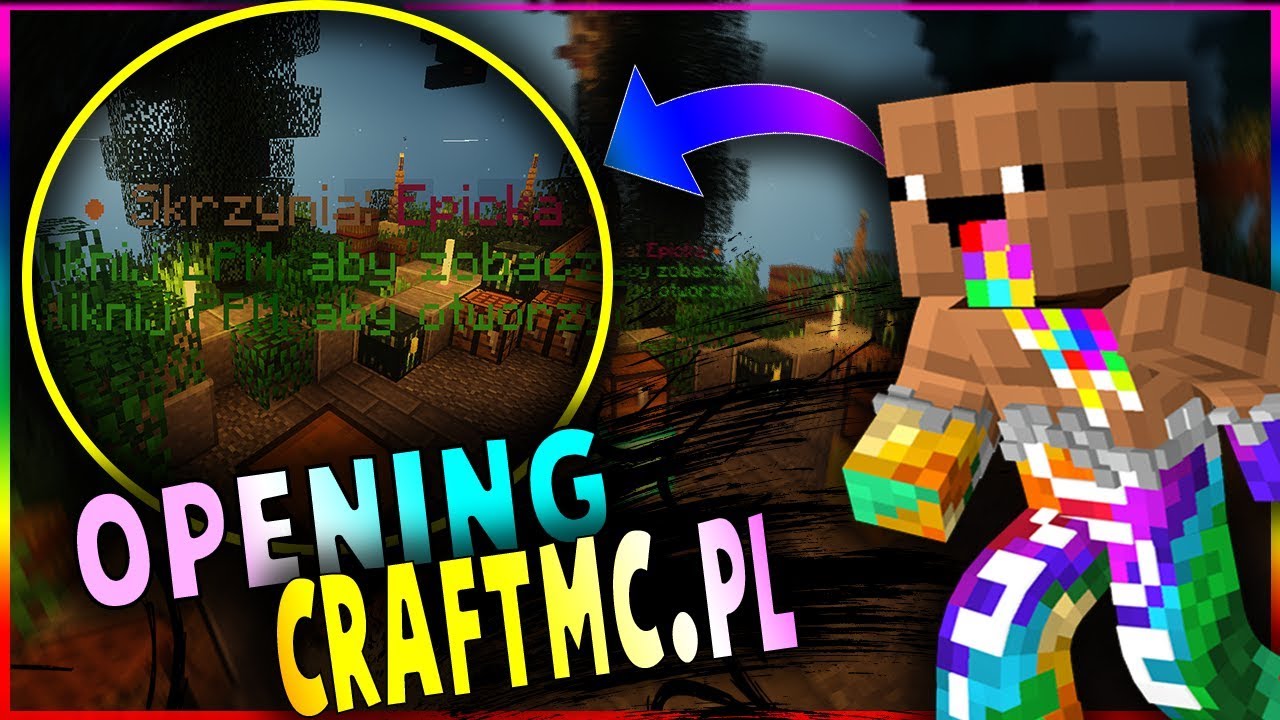 OTWIERAM WSZYSTKIE SKRZYNKI NA CRAFTMC.PL - YouTube