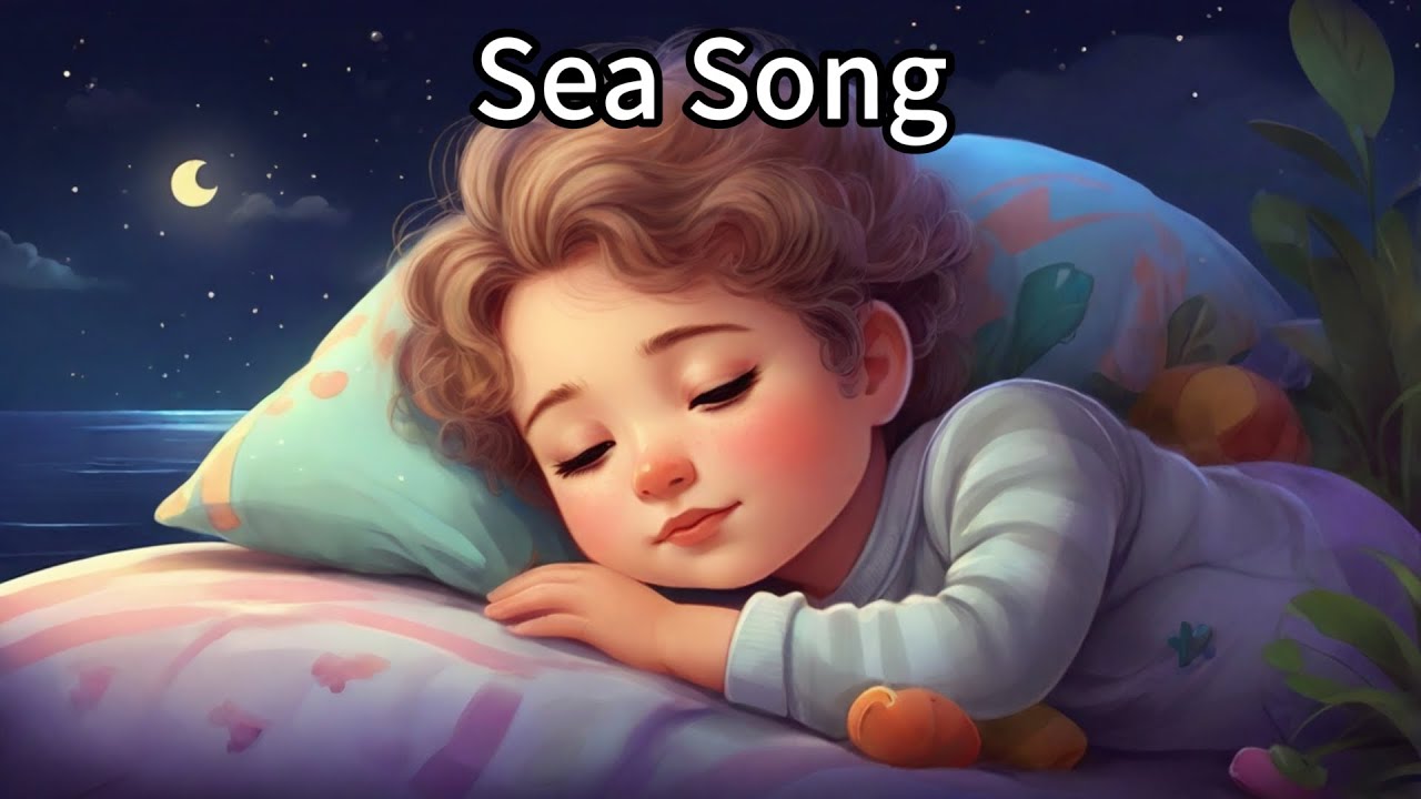 "Sea Song", mixed with Sea Waves Sounds, fall asleep in 5 mins, 6-hour ...