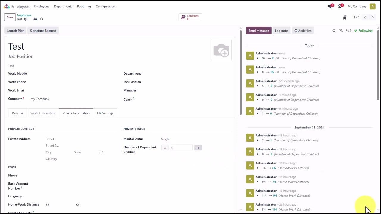 Step Input Widget for Integer Fields in Odoo - YouTube
