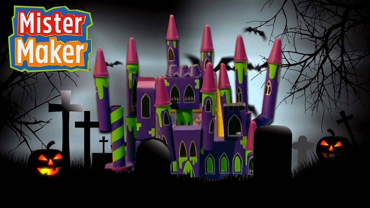Creepy Halloween Castle! | Mister Maker - YouTube