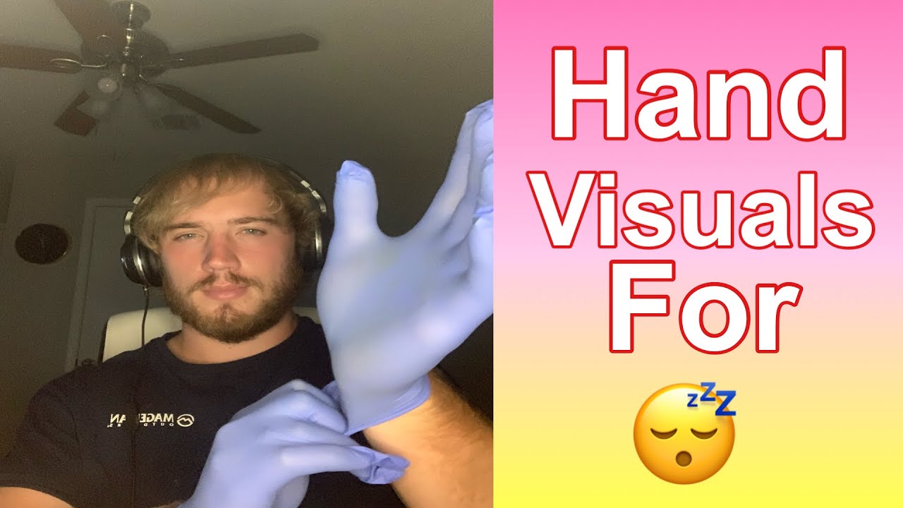 ASMR Hand visuals For Sleep 😴 - YouTube