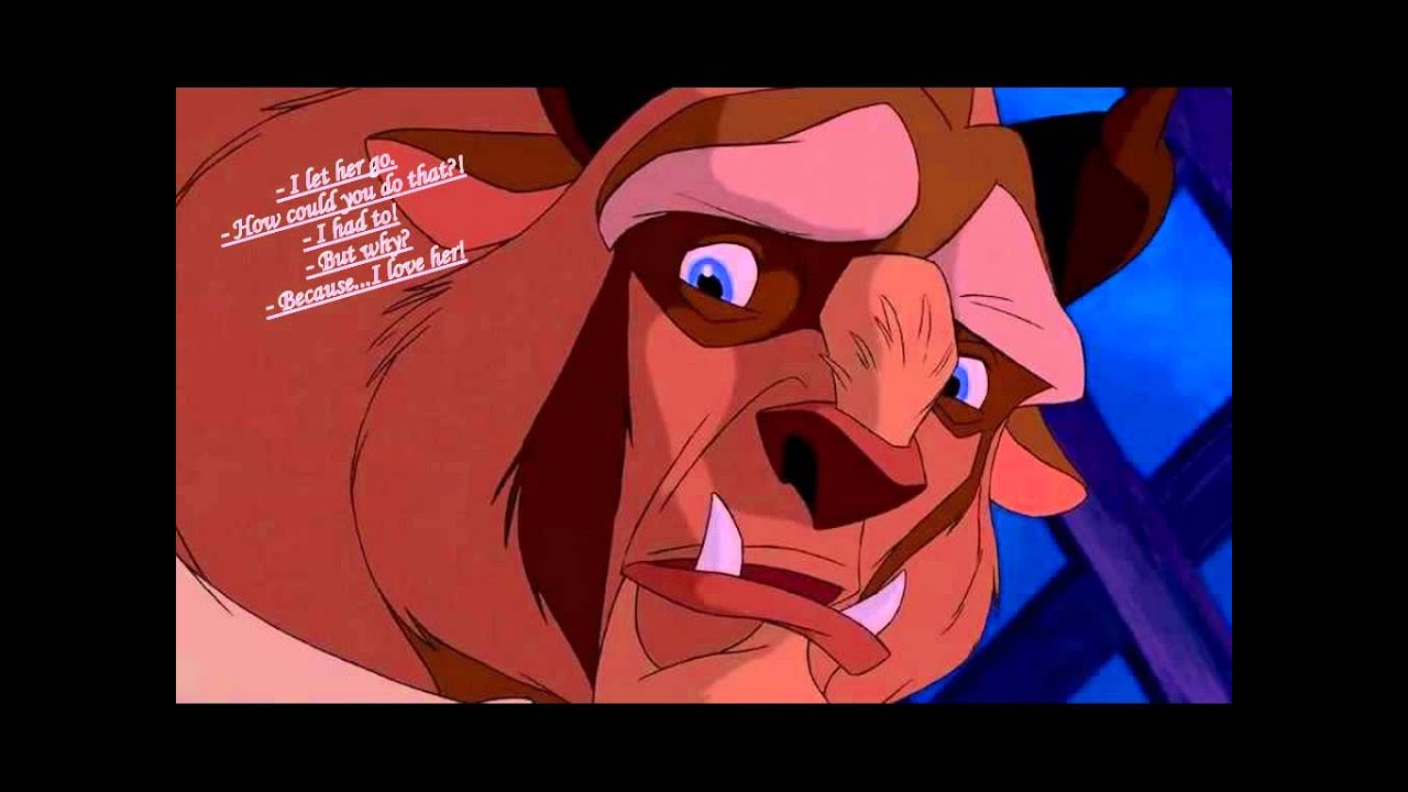 Beauty and the Beast OST - The Beast Lets Belle Go - YouTube