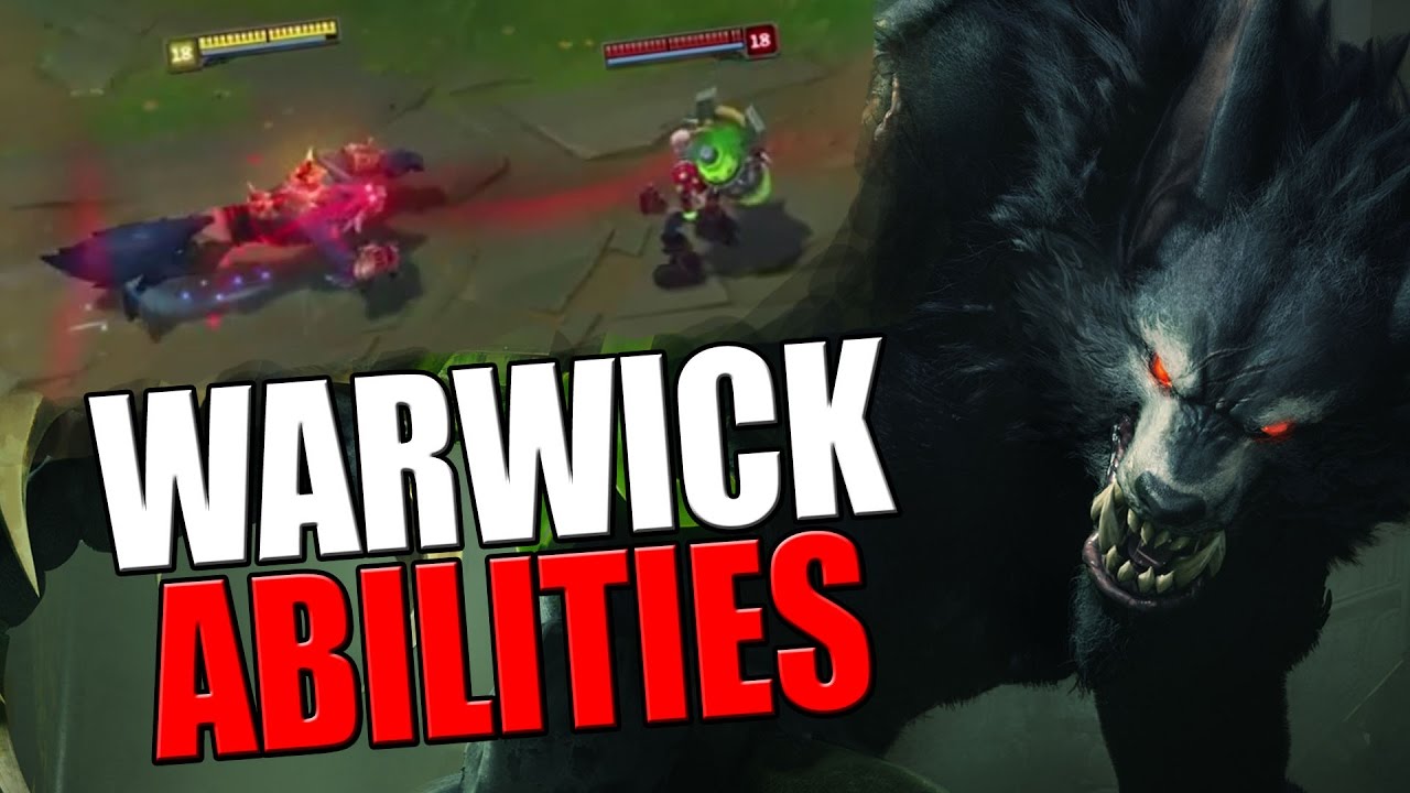 WARWICK ABILITIES REVEALED !!! | League of Legends - YouTube