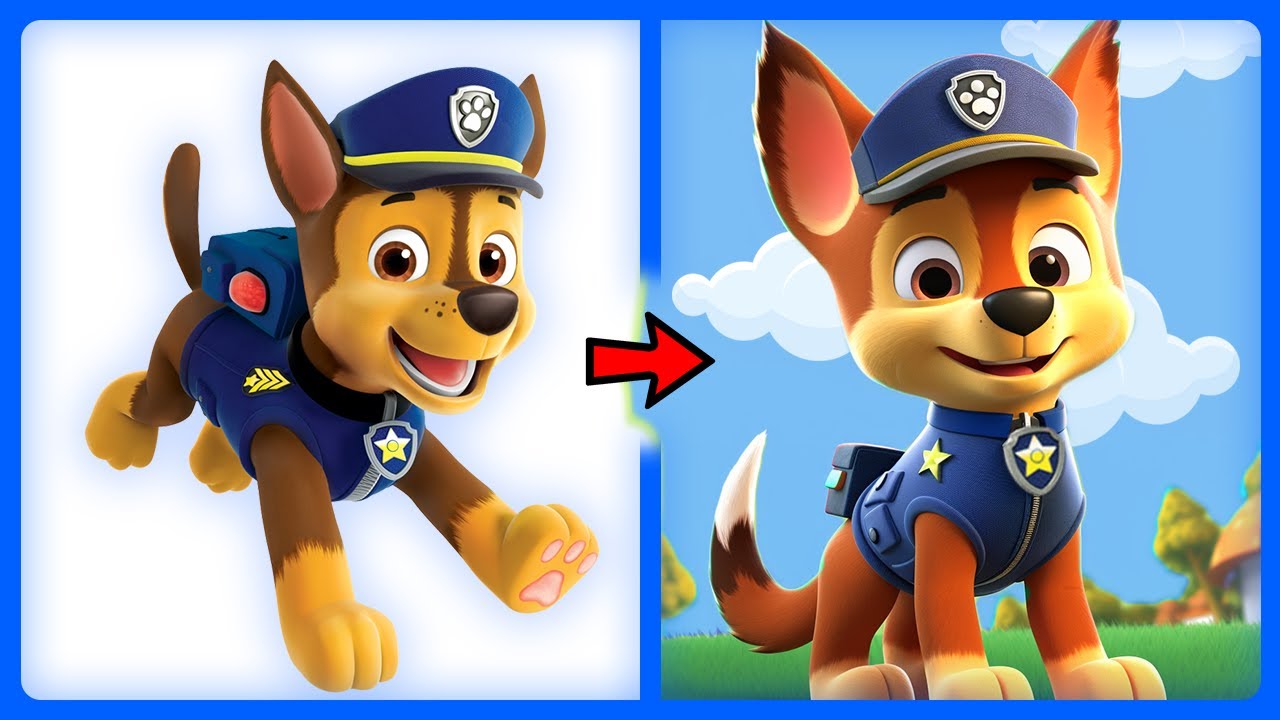 🦊 PAW PATROL as FOX 🦴 All Characters 2023 - YouTube
