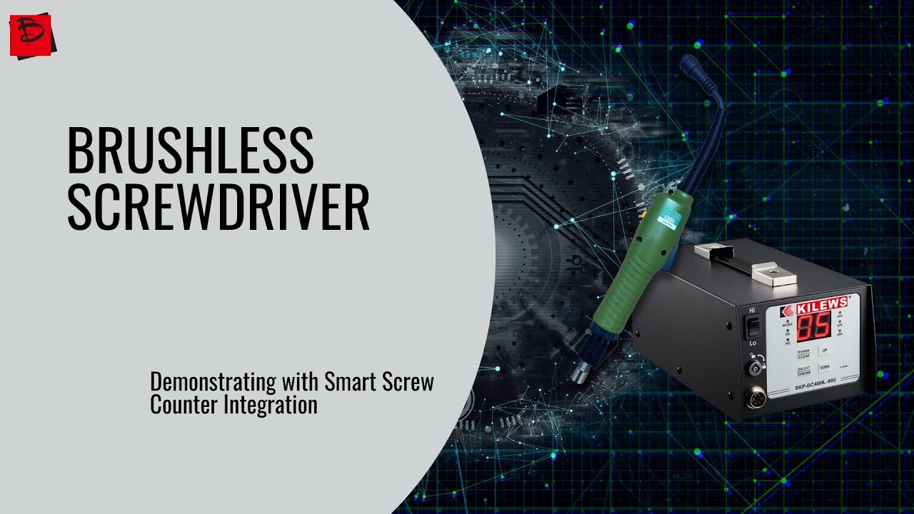 Torque-Controlled Screwdriver with Live Count | KILEWS BSD-BN-5019 ...