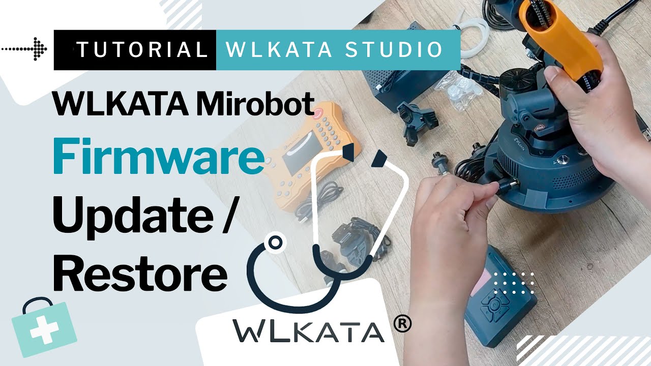 WLKATA Mirobot Firmware Update & Restore Tutorial - YouTube