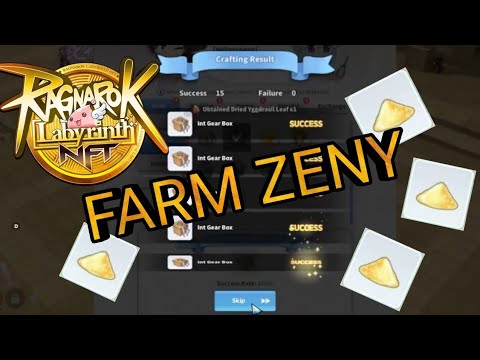 FARM ZENY RAGNAROK LABYRINTH NFT - YouTube