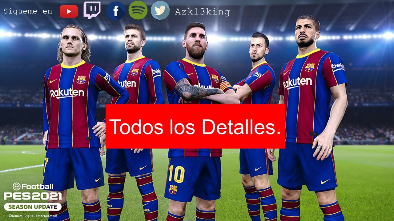 PES 2021 Trailer Oficial Todos los Detalles LIGAS ESTADIOS NUEVOS ...