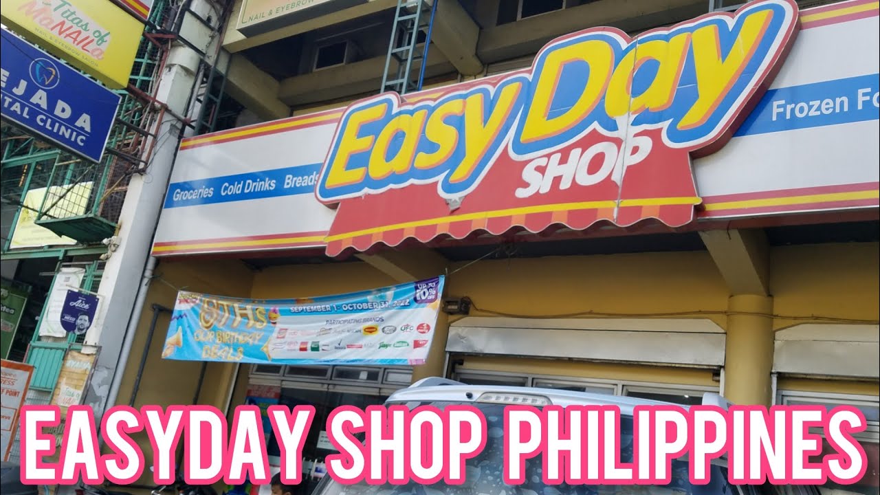 EASY DAY SHOP PHILIPPINES // GROCERY STORE - YouTube