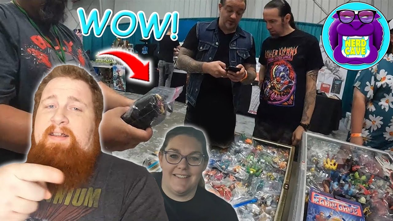 Trading the RAREST He-man Figures @ Comic Con: Daytona Beach - YouTube