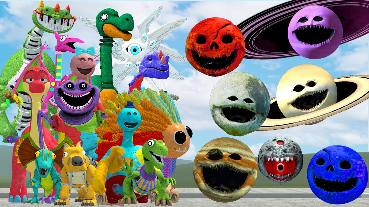 ALL POPPY PLAYTIME CHAPTER 5 VS ALL THE EARTH WAKE UP, THE MARS WAKES ...