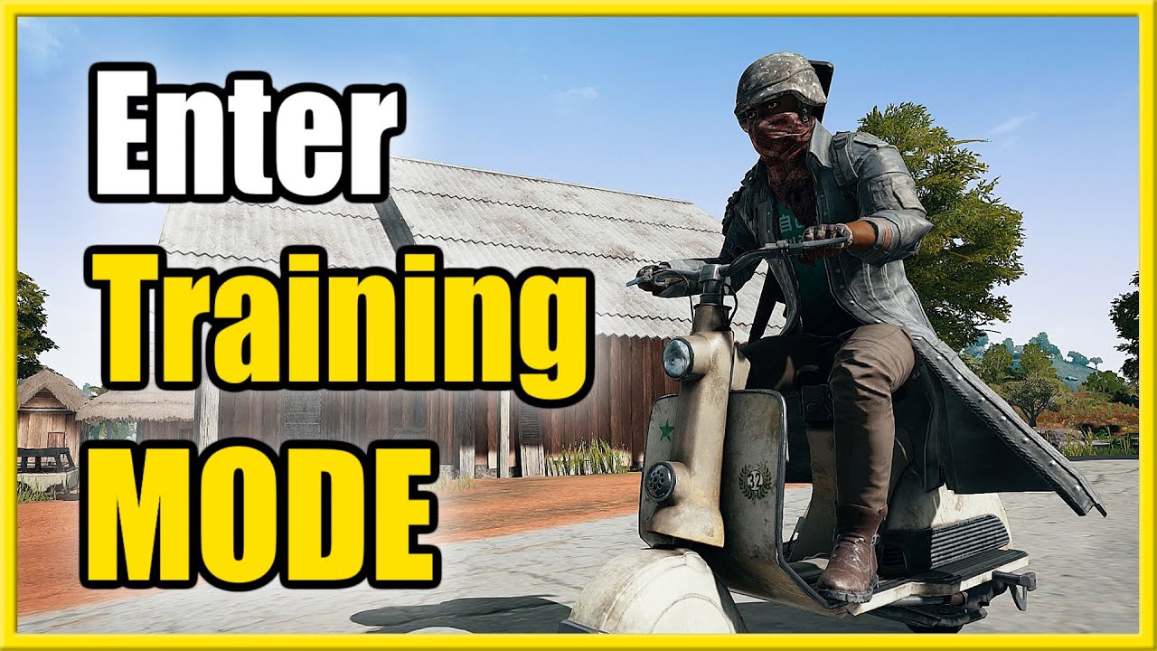 How to Enter Training MODE in PUBG Battlegrounds (PS4, PS5, Xbox) - YouTube