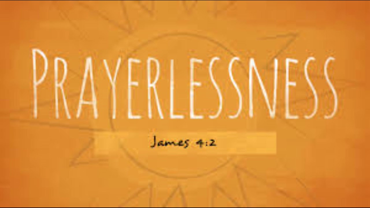 Prayer against prayerlessness - YouTube