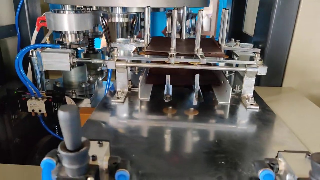 JDGT-TF Paper Tulip Wrap Cup Machine for pastry bakery case - YouTube