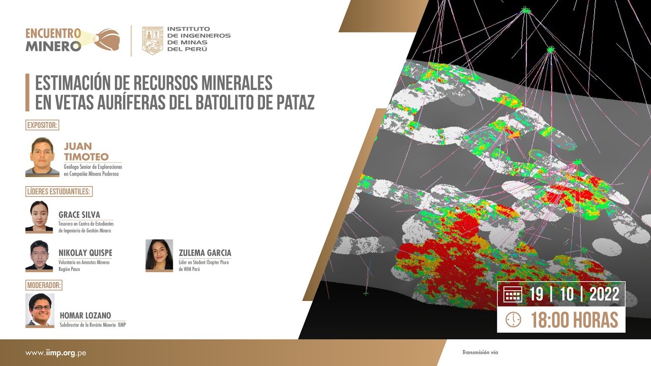 Estimación de Recursos Minerales en Vetas Auríferas del Bartolito de ...