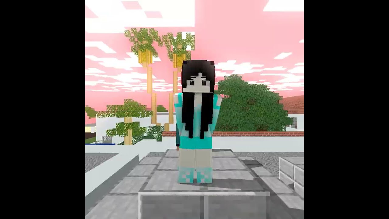 xd sadako dance minecraft animation - YouTube