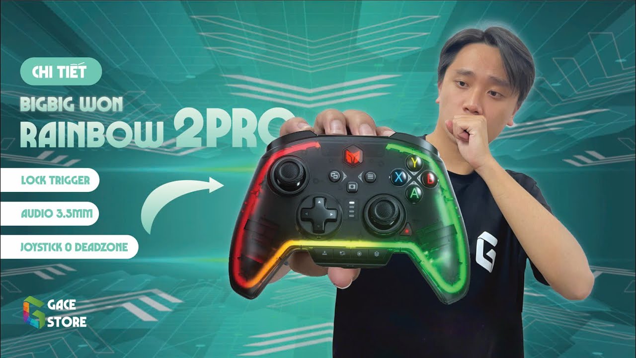 Review Chi Tiết Tay Cầm BIGBIG WON Rainbow 2 Pro - YouTube