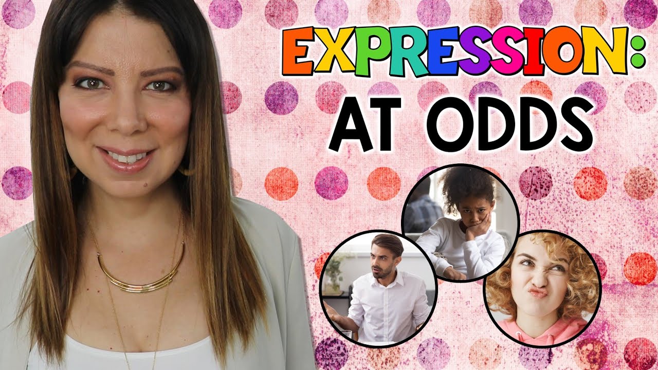 🤓 EXPRESIONES IDIOMATICAS EN INGLES - AT ODDS 📚 MODISMOS EN INGLES 📋 ...