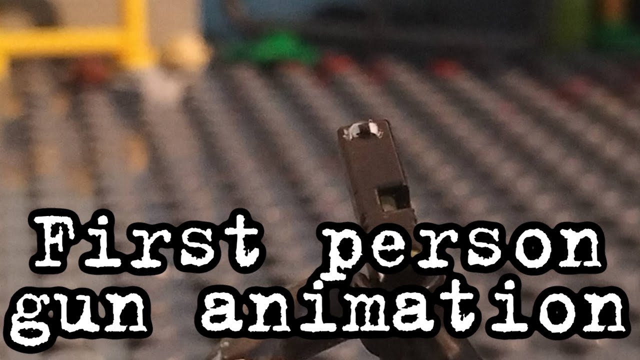 FIRST Person Gun animation - YouTube