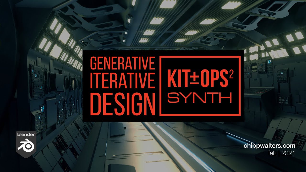 Introducting KIT OPS SYNTH: Generative Iterative Design for Blender ...
