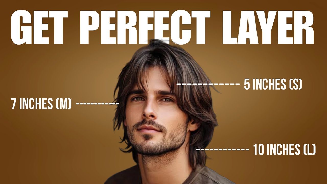 how to get LAYERS - long hairstyles for MEN (premium guide) - YouTube