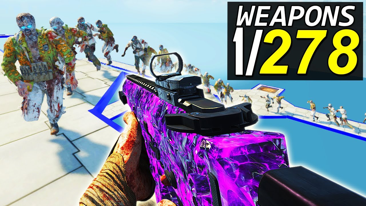 MY FINAL BIGGEST & HARDEST 278 WEAPON OCTOGONAL ASCENSION GUN GAME RUN ...