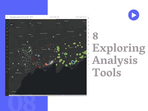 Analysis Tools in ArcGIS Online