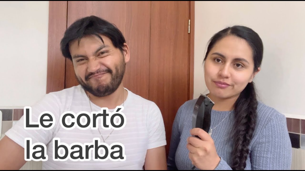 Le corté la barba a mi esposo - vlog Gaby Ruiz - YouTube