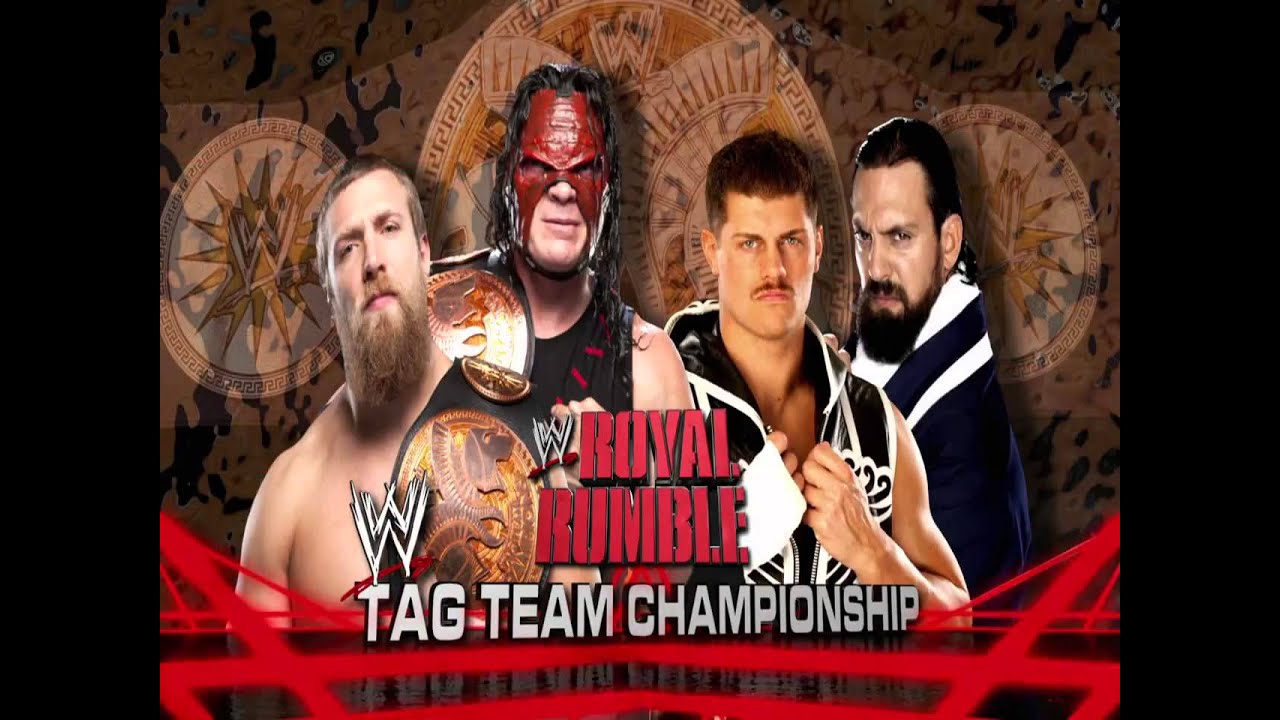 WWE Royal Rumble 2013 Match Card - YouTube