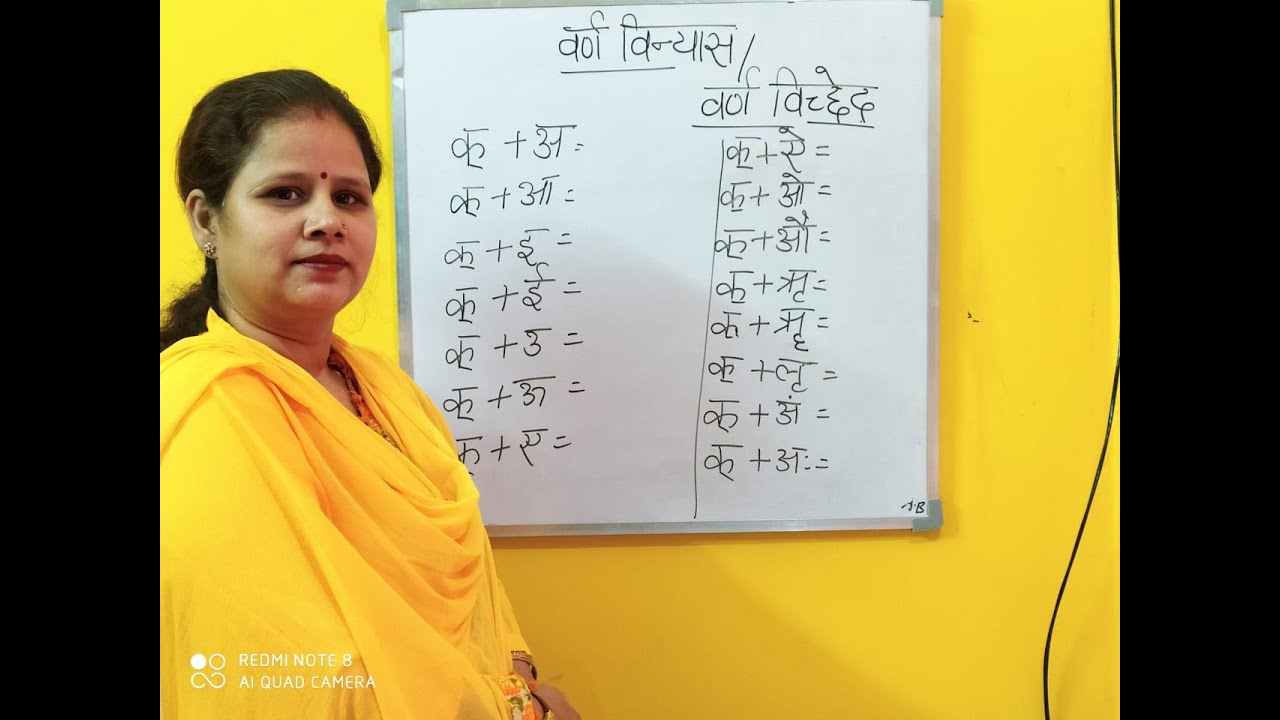 Varn Vinyas Varn viched Explanation By Anjana Bhatt - YouTube