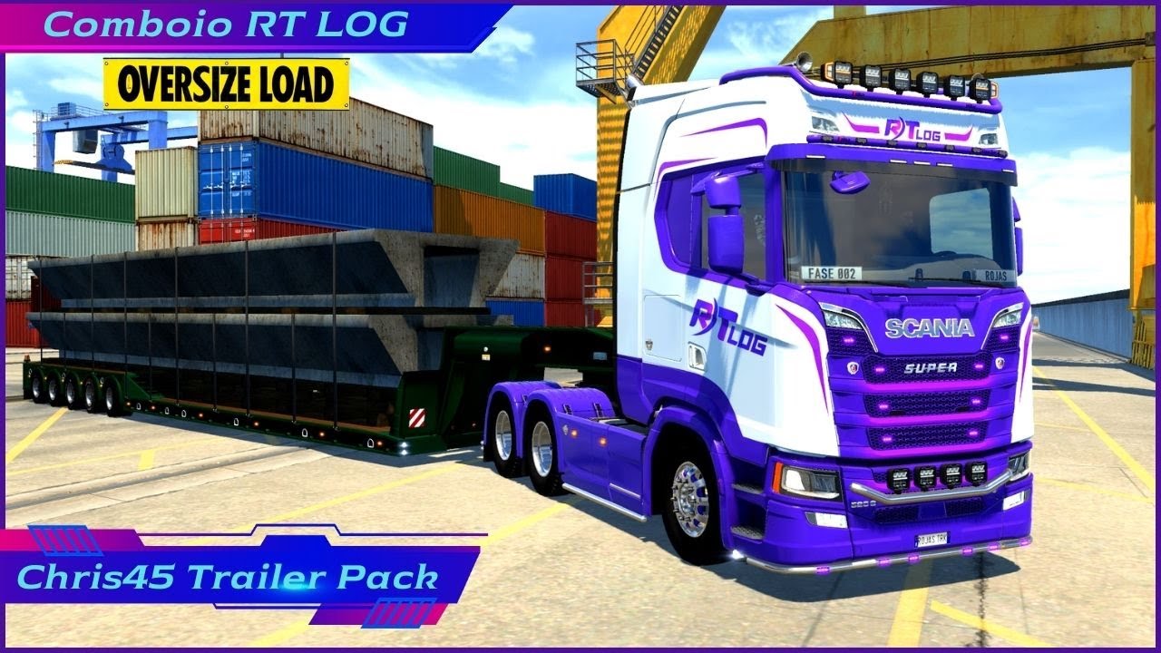 RT LOG I Comboio de carga superdimensionada pelas estradas da Itália ...