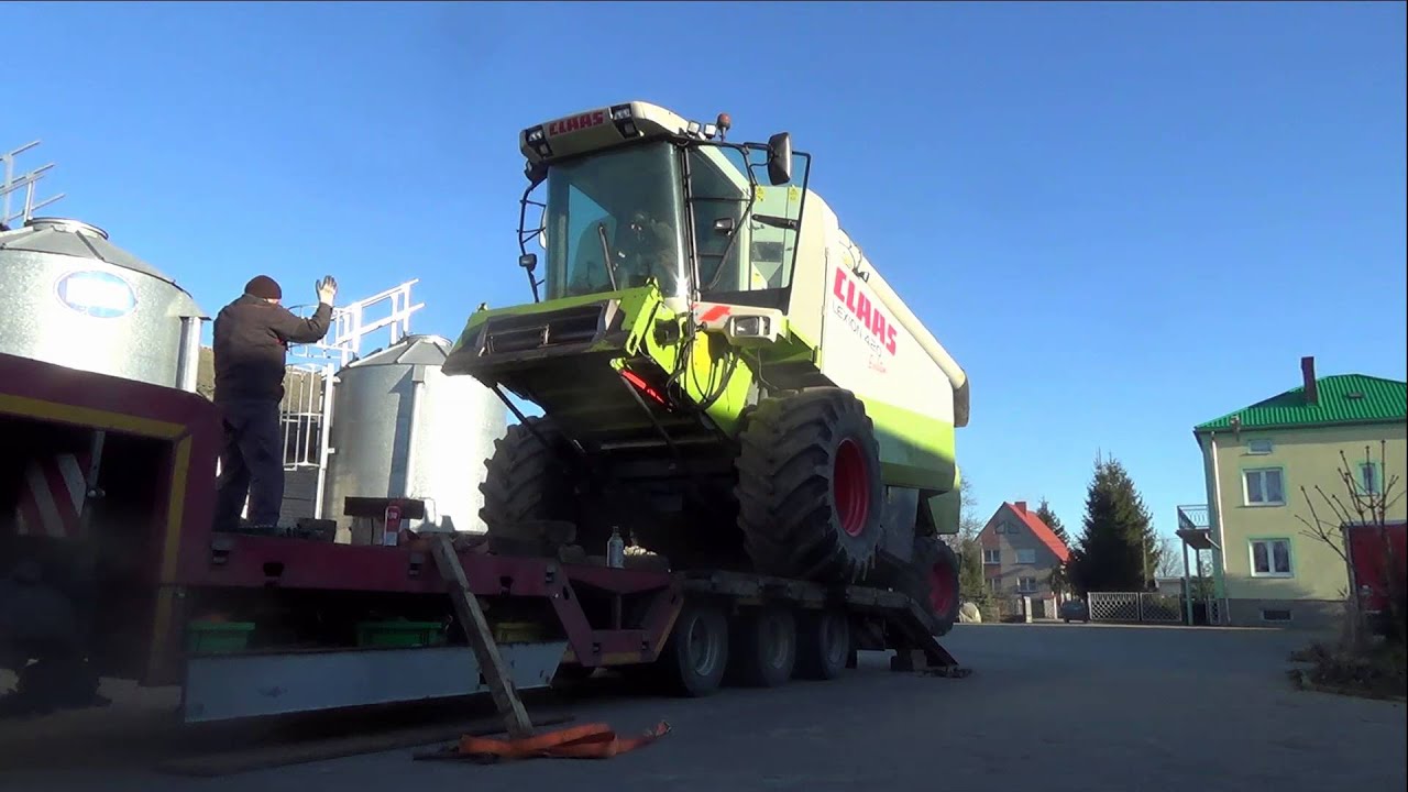 Claas Lexion 420 Evolution - YouTube