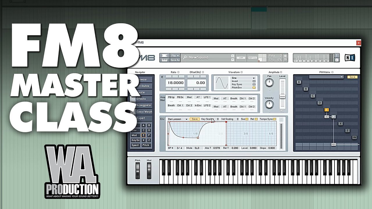 FM8 Master Class | By W. A. Production - YouTube