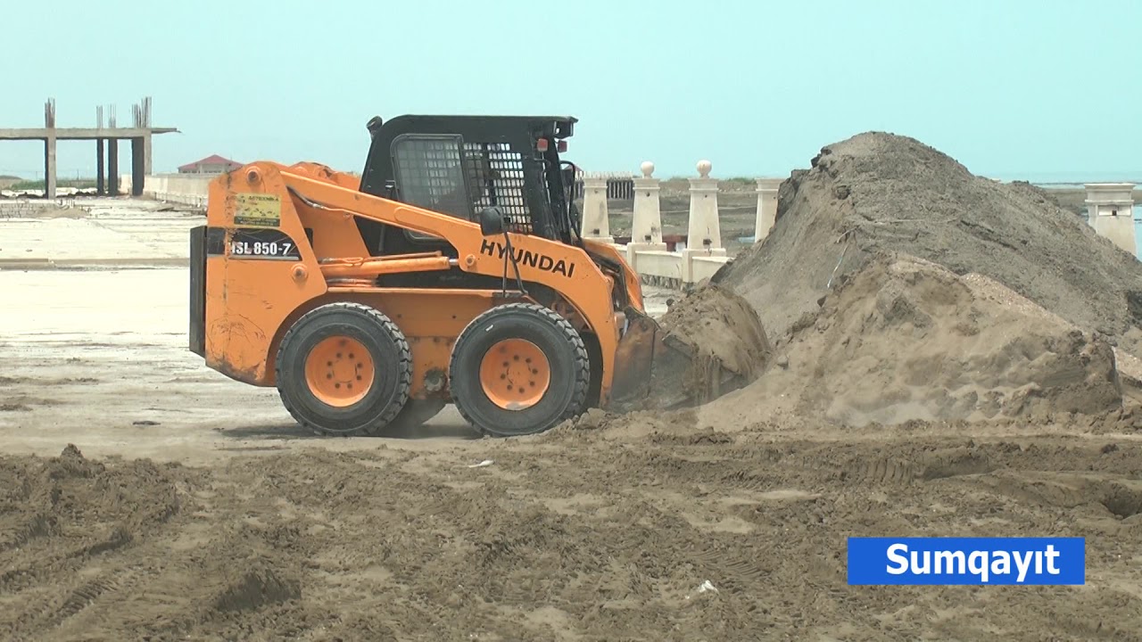 17 06 2019 Sumqayit bulvar genislenir - YouTube