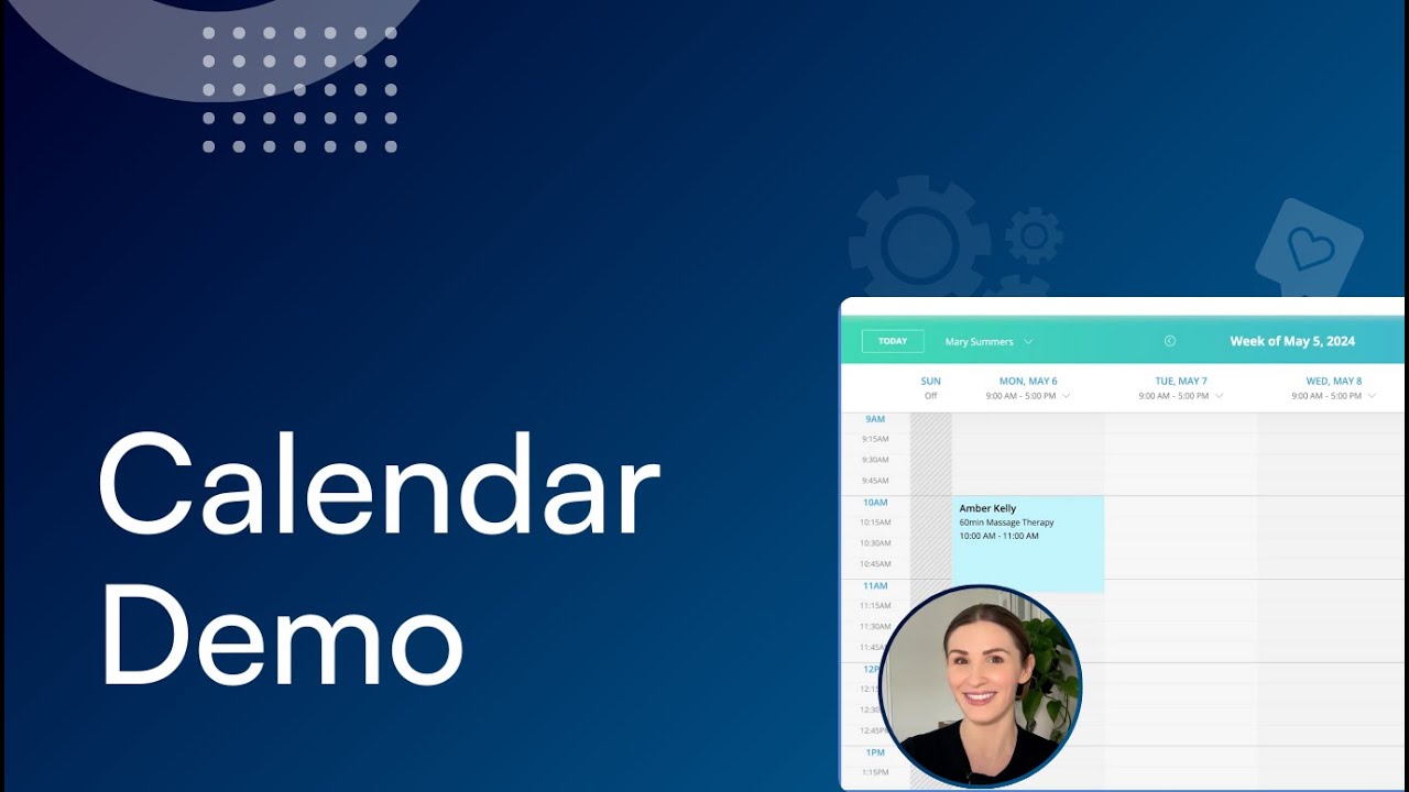 Calendar Demo - YouTube