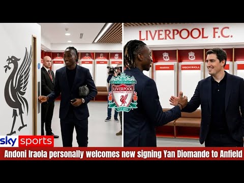 IRAOLA PERSONALLY WELCOMES NEW SIGNING YAN DIOMANDE TO ANFIELD AS £117M TRANSFER REACHES FINAL STAGE