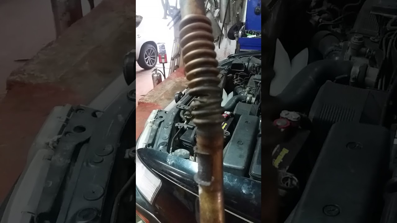 my EGR pipe on my LS400 93 model - YouTube