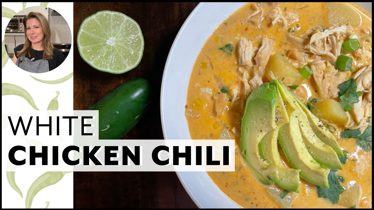 HEARTY & COMFORTING White Chicken Chili Recipe (an easy weeknight ...