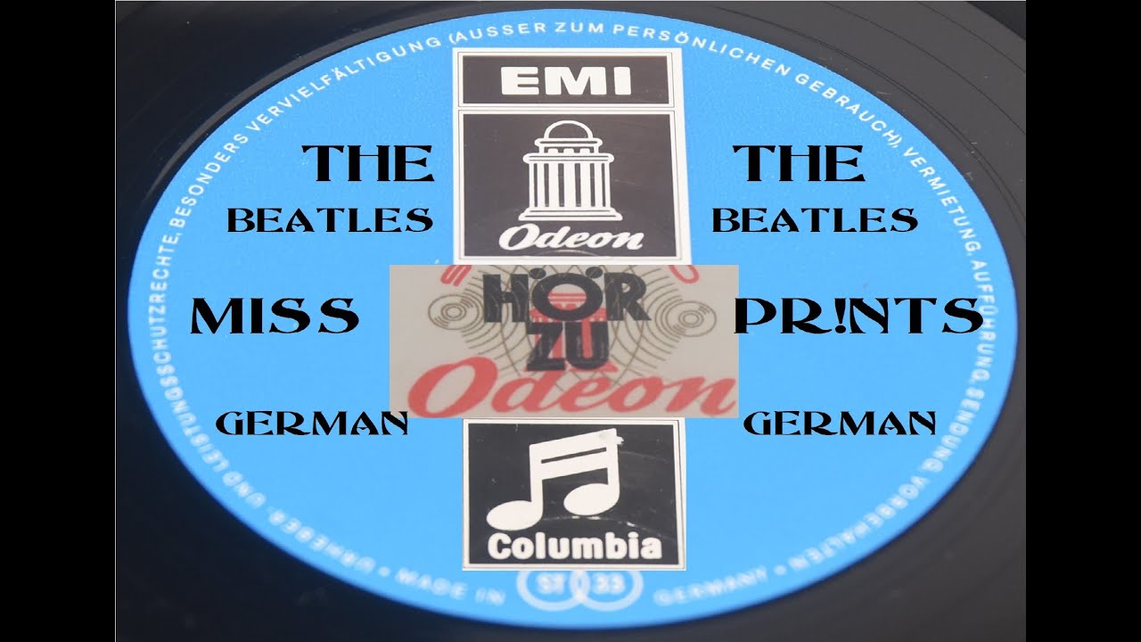 The Beatles - German + EU Album Labels Missprints - YouTube