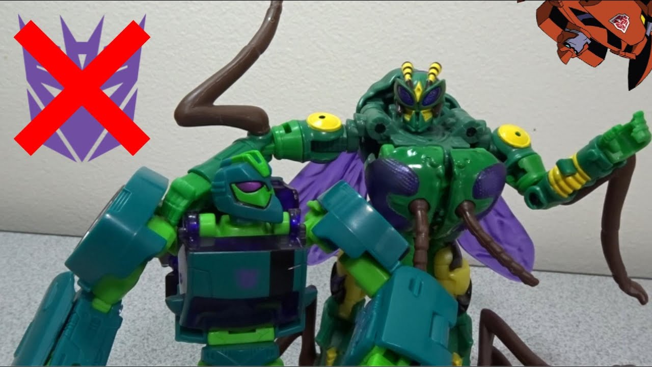 He's NOT a Decepticon! AOTP Wasp - Para Peyton Reviews (Plastic) - YouTube