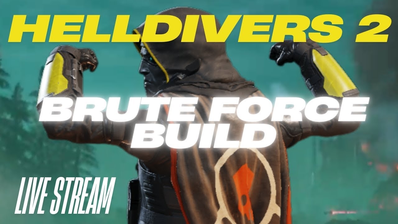 Helldivers 2: New Brute Force Build - YouTube