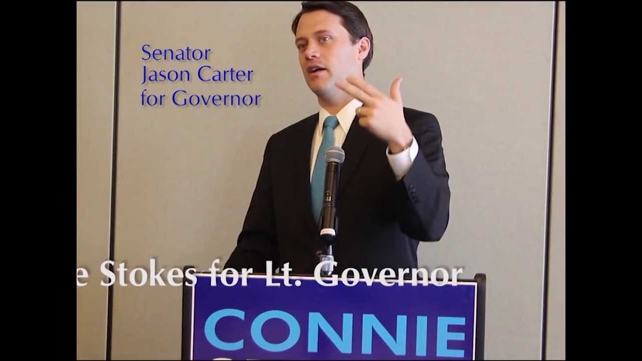 Battleground state; Jason Carter on Connie Stokes for Lt Governor - YouTube