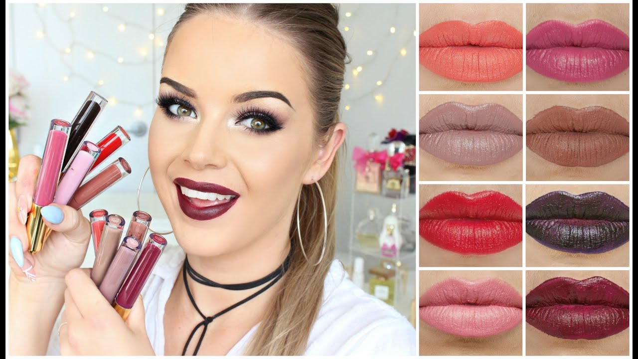 Mellow Cosmetics Lip Paints & Lipsticks || Review & Swatches - YouTube
